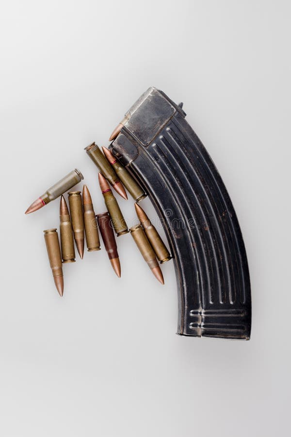 Magazine and Bullets stock image. Image of ammunition - 31466375