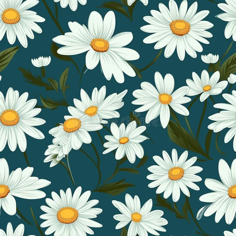 Magazine Cover Design Daisy Graphic for Eye-catching Attention Stock ...