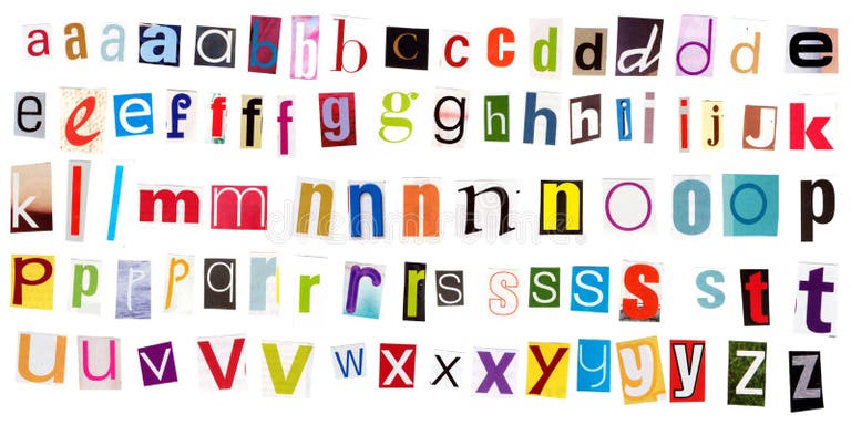 Magazine Cutouts stock image. Image of variety, white - 3004601