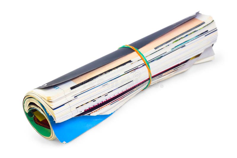 Magazine folded stock image. Image of background, leisure - 21718553