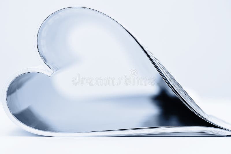 Magazine Heart Shape stock image. Image of backgrounds - 18920739
