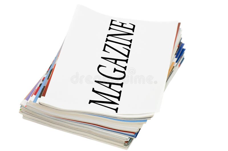 Magazine Stack Clipart