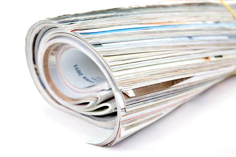 Magazine Roll stock image. Image of journalist, reading - 22096079