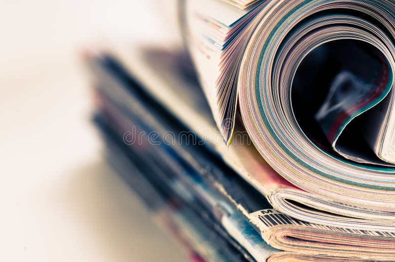 Magazine stock image. Image of print, media, editorial - 280049