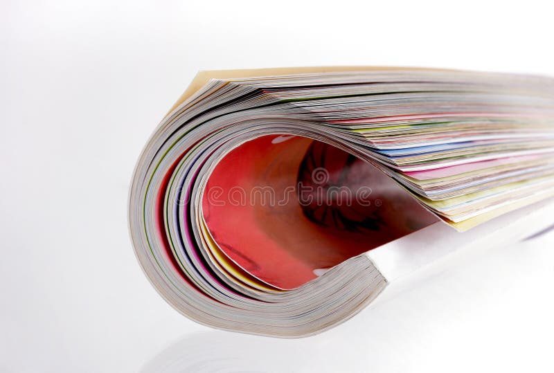 Magazine Roll stock photo. Image of roll, publication - 3161958