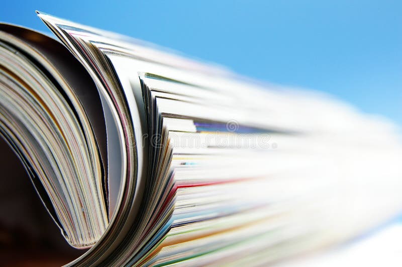 Magazine roll stock image. Image of advertise, entertainment - 6415885
