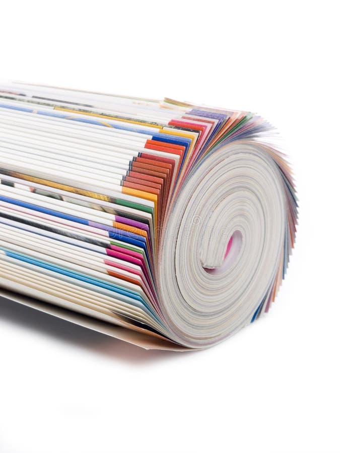 Magazine roll stock photo. Image of paper, read, editor - 7304318