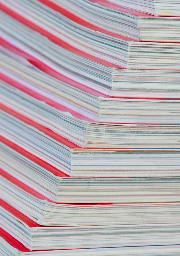Magazine stack stock image. Image of paper, page, journal - 17144331