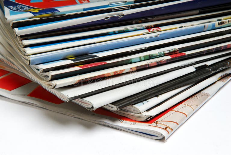 Magazine stack. stock photo. Image of subscription, read - 3597706