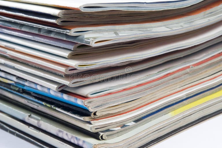 Magazine stack stock image. Image of event, bunch, education - 3982465
