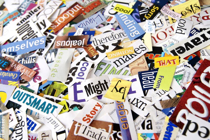 Magazine Word Background stock photo. Image of diversity - 12291482