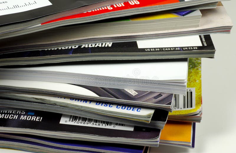 Magazine stock image. Image of print, media, editorial - 280049
