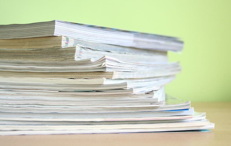 Disordered Papers, Clutter on a Desk Stock Image - Image of chaotic ...