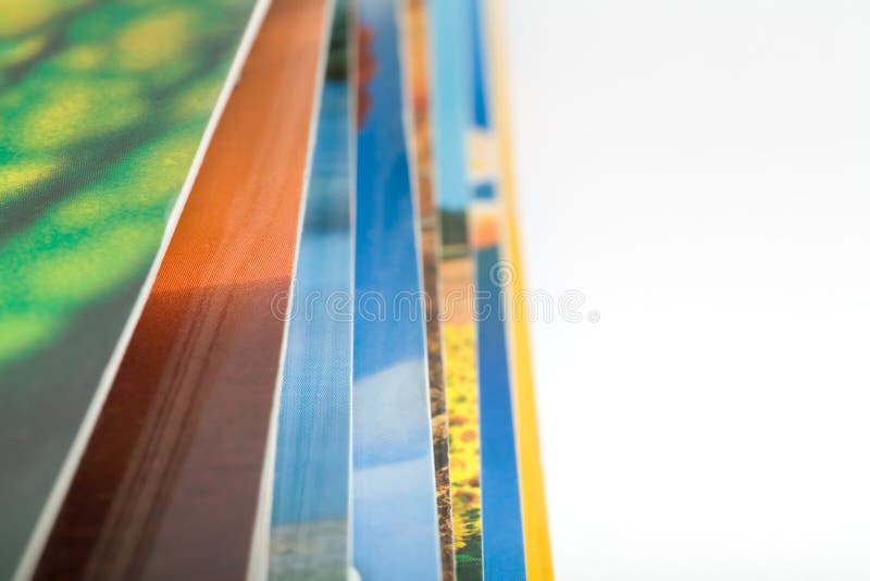 Colorful Magazines stock photo. Image of design, comic - 8915856