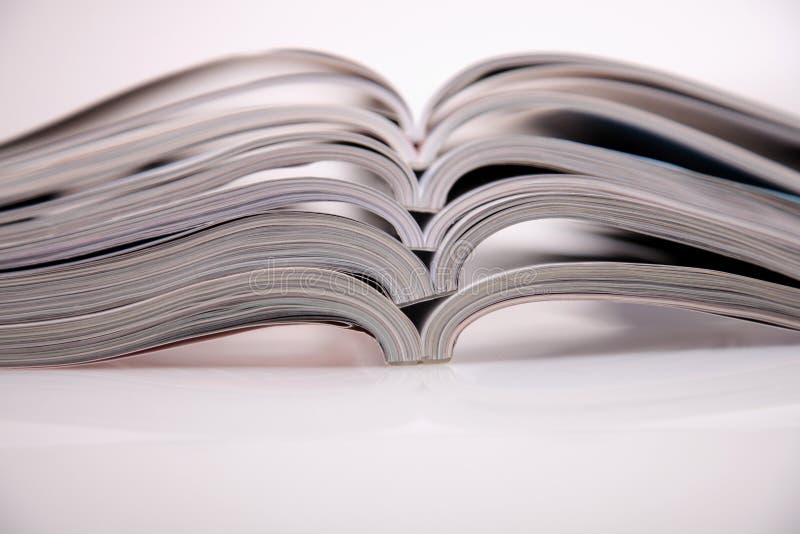 Magazines stack stock image. Image of document, newspaper - 39850615