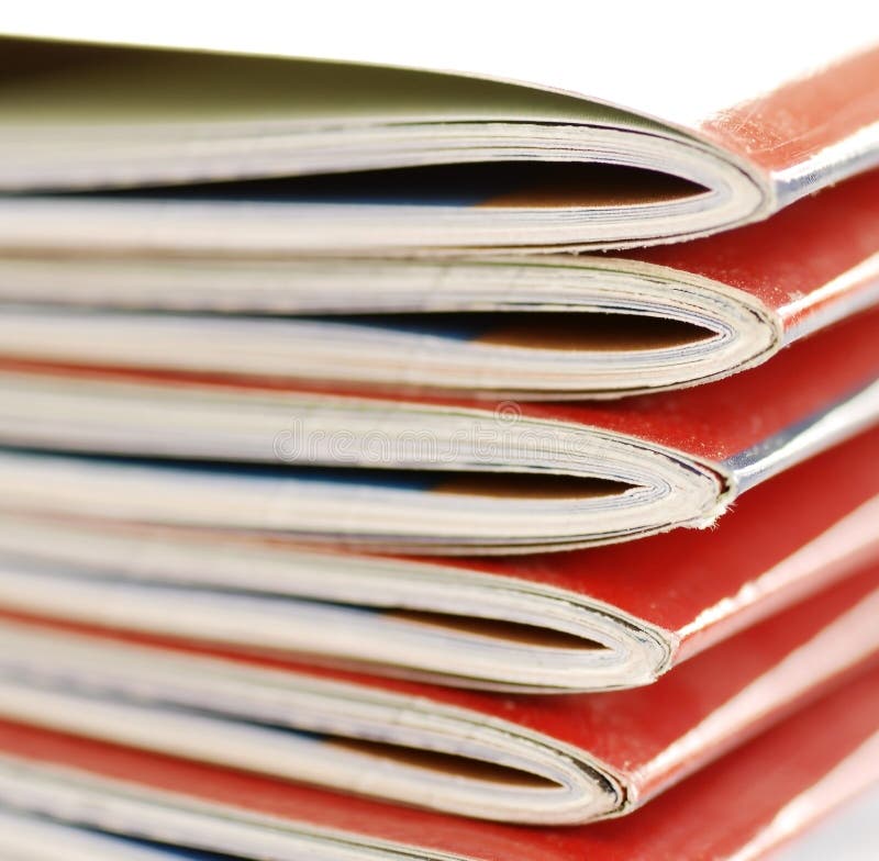 Magazines stack stock image. Image of edition, advertisement - 44275711