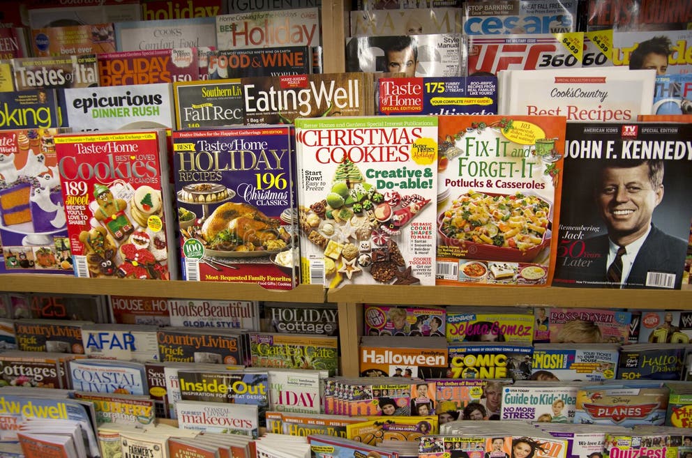 Magazines in store editorial stock photo. Image of magazine - 33806743