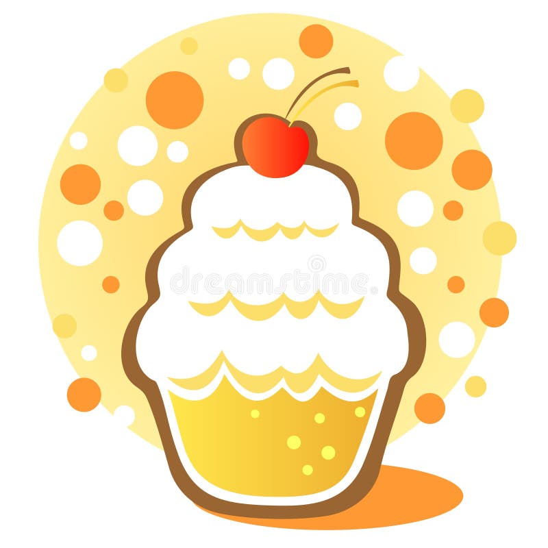 Cartoon Cupcake Ilustraciones Stock, Vectores, Y Clipart – (58,634 ...
