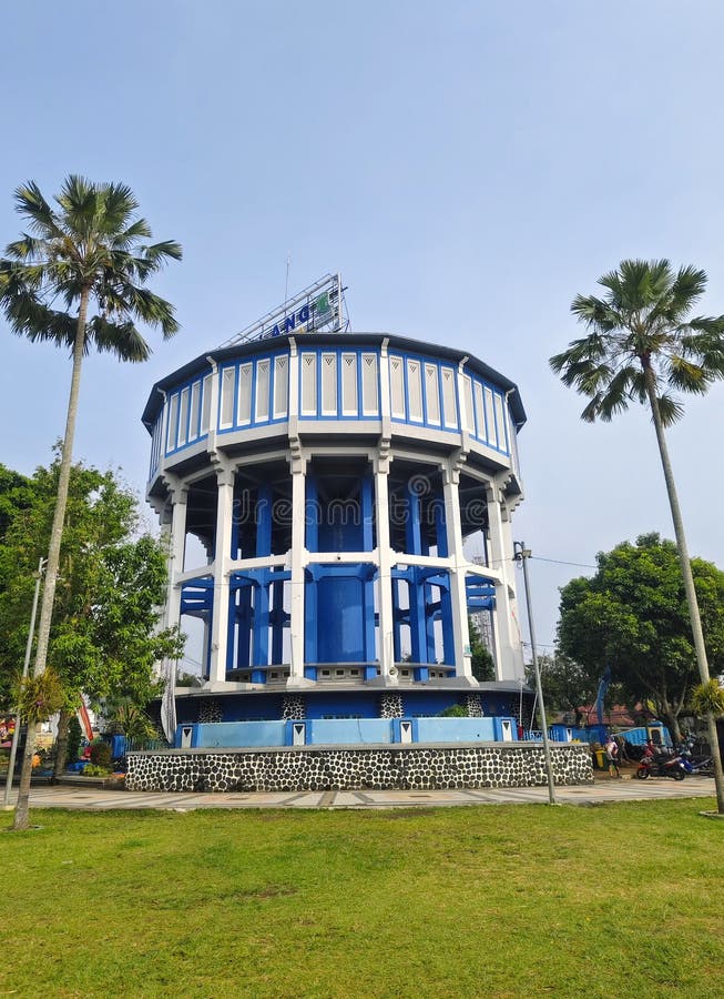 Magelang City Central Java Colonial Style Water Tower Stock Image ...