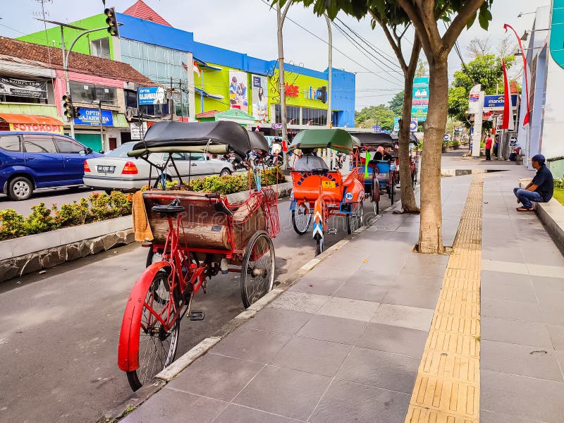Rickshaws in Rows in Dhaka, Bangladesh. Stock Photo - Image of popular ...