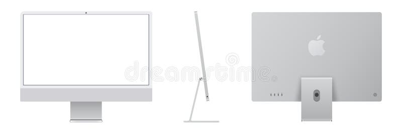 Imac Back Vector