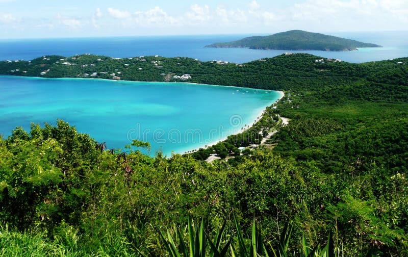 Magens bay st thomas vi stock image. Image of thomas, puerto - 6677439