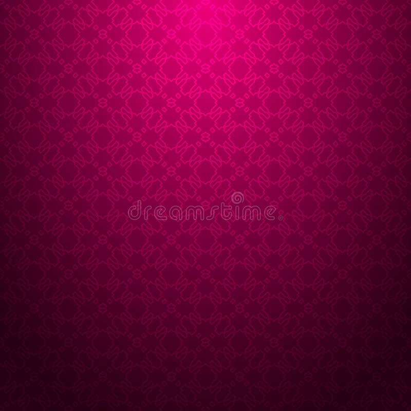 Magenta geometric pattern stock illustration. Illustration of style ...