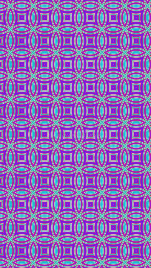 Magenta Blue Geometry Pattern Texture Made of Circles Stock ...