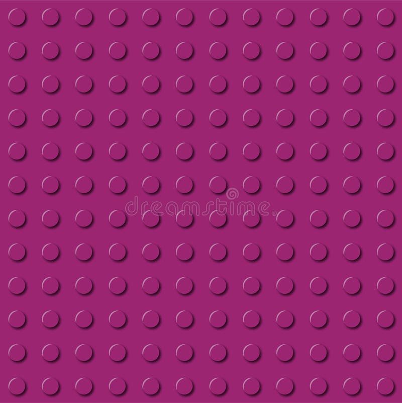Magenta Building Blocks Seamless Pattern Stock Vector - Illustration of ...