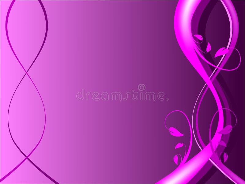 Magenta Floral Background stock vector. Illustration of vines - 4668190