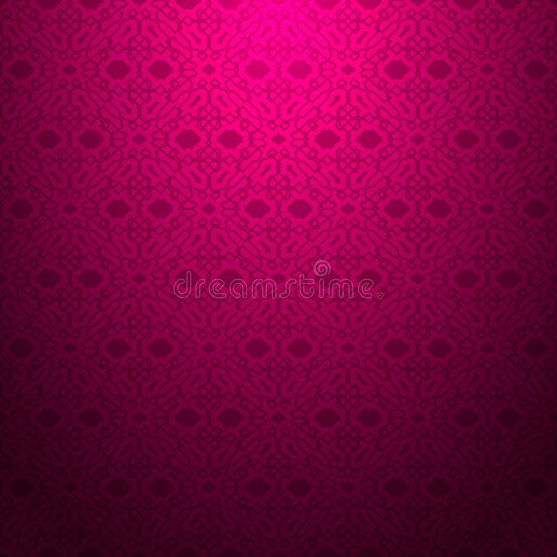 Magenta geometric pattern stock illustration. Illustration of graphic ...