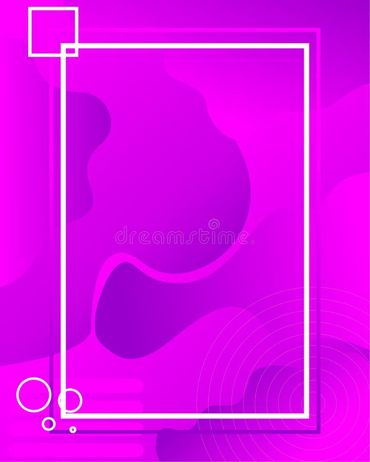 Magenta Gradient Background Template Design Stock Vector - Illustration ...