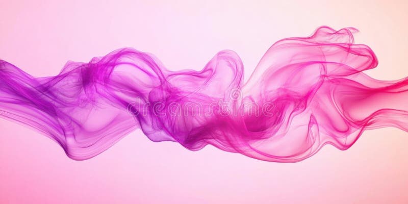 Magenta Haze, Blending of Color and Form Create a Beautiful Fluid Stock ...