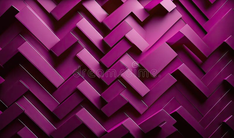 Magenta Herringbone Mosaic Wall Tiles. Perfect for Interior Design ...