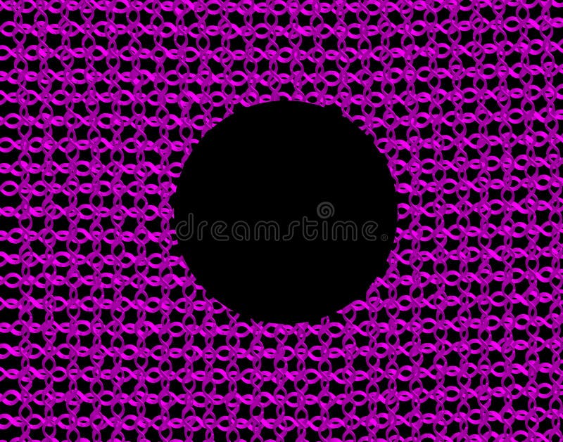 Magenta Knitted Rope stock illustration. Illustration of circle - 33561125
