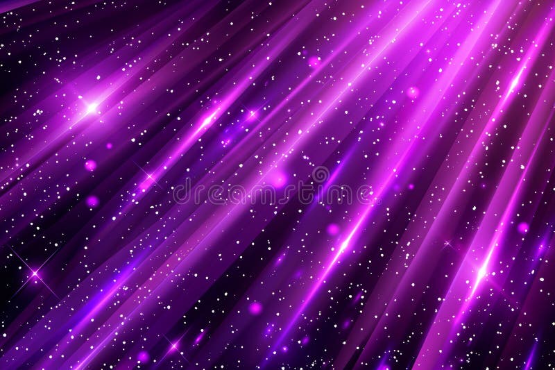 Magenta Light Burst Abstract Rays on Dark Background with Purple and ...