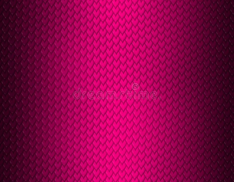 Magenta, Light and Dark Gradient Snake Skin Pattern, Short Sharp Scale ...