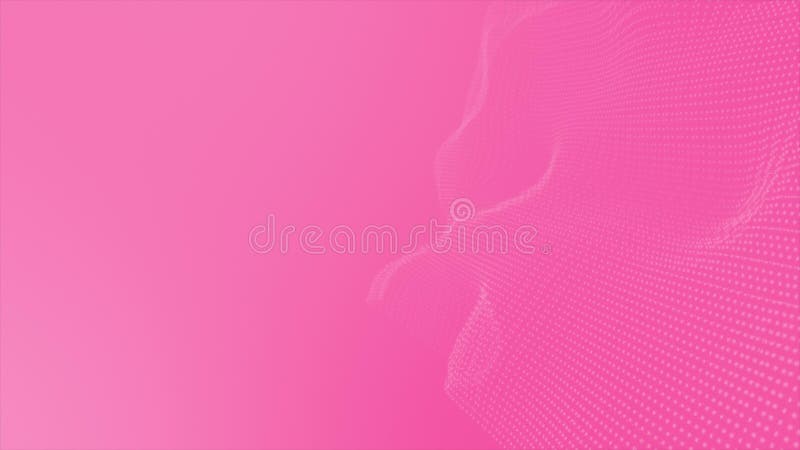 Magenta Red Color Wavy Pattern Particles Clean Minimal Background for ...