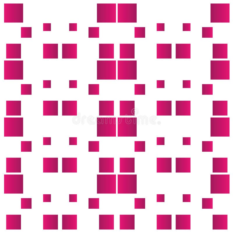 Magenta squares pattern stock vector. Illustration of cover - 79697287