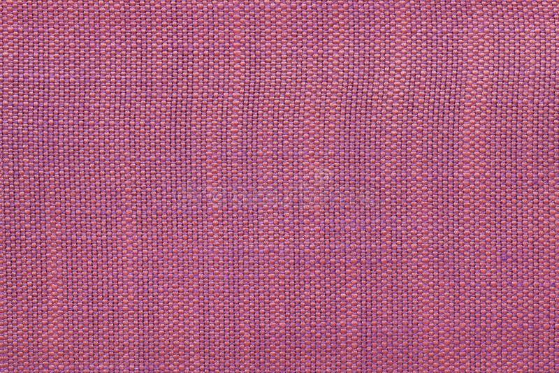 Magenta Textile Background with Checkered Pattern, Closeup. Structure ...