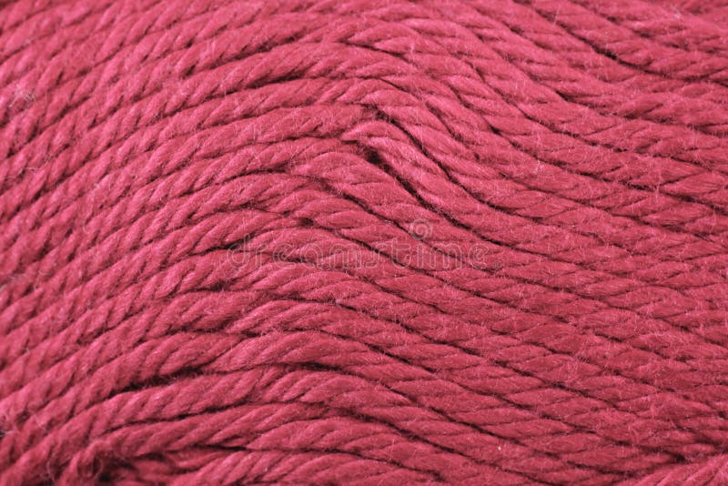 Magenta Yarn Texture Close Up Stock Image - Image of macro, string ...