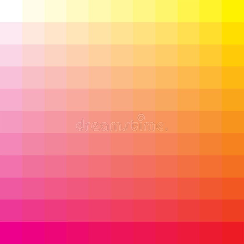 Magenta and Yellow stock illustration. Illustration of choosing - 13184493