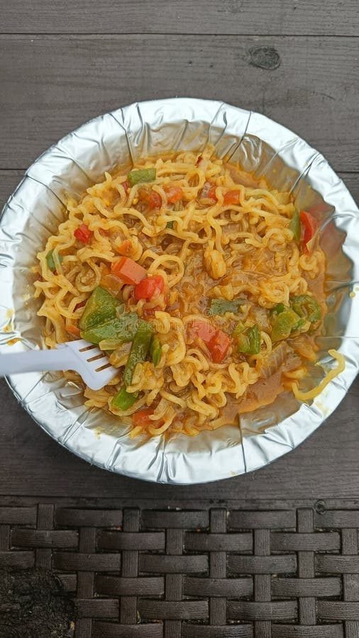 Maggie Maggie Maggie stock image. Image of pasta, meal - 257470965