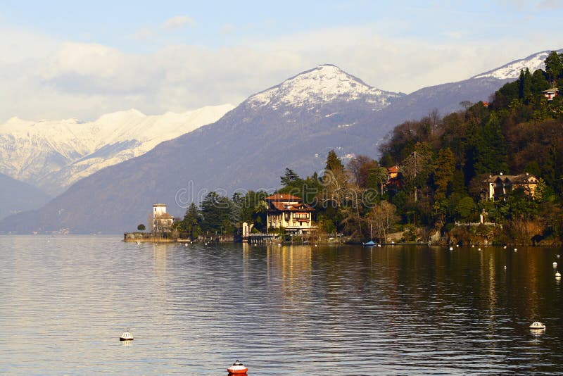 Maggiore di Lago immagine stock. Immagine di panorama - 7837797