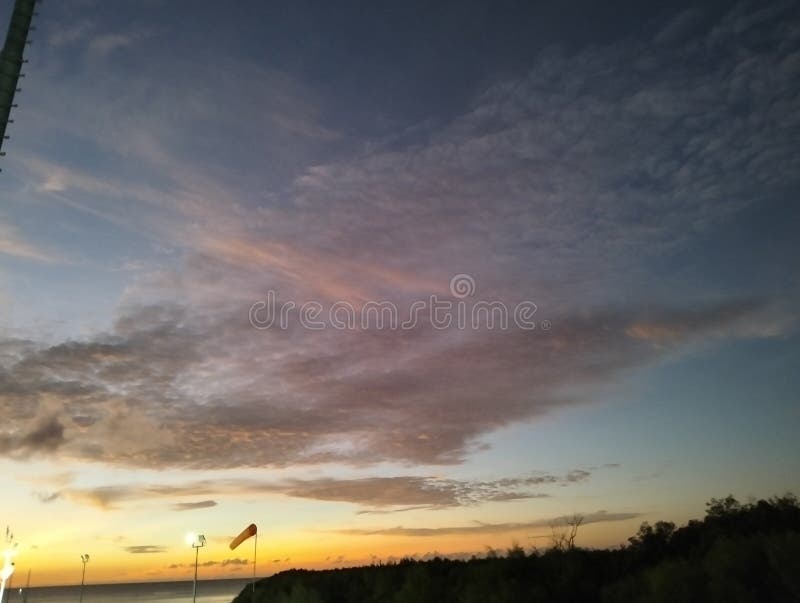 Maghrib Sky Sunset stock photo. Image of morning, shore - 323743424