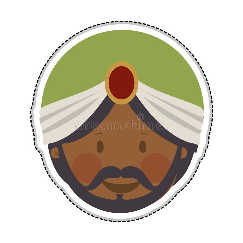 Magi icon image stock vector. Illustration of magi, melchior - 80424634