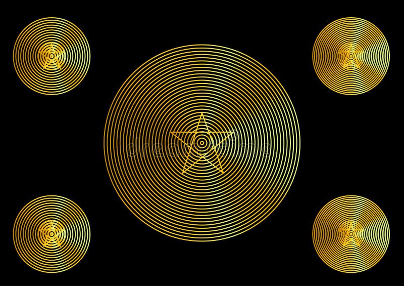 Eye of Providence. Masonic Symbol. All Seeing Eye Inside Triple Moon ...