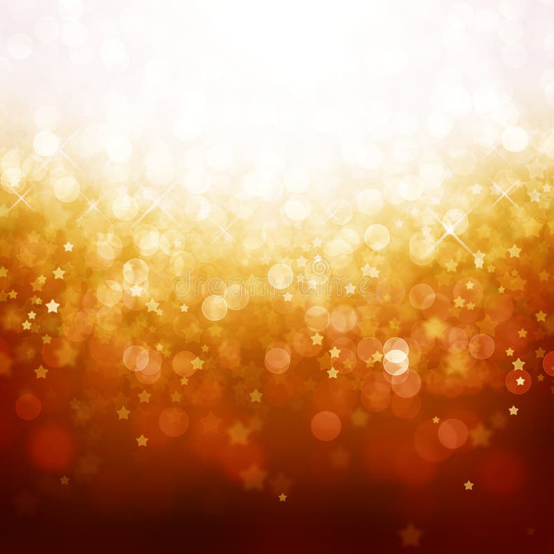 Sparkling Red Christmas Party Lights Background Stock Photo - Image of ...