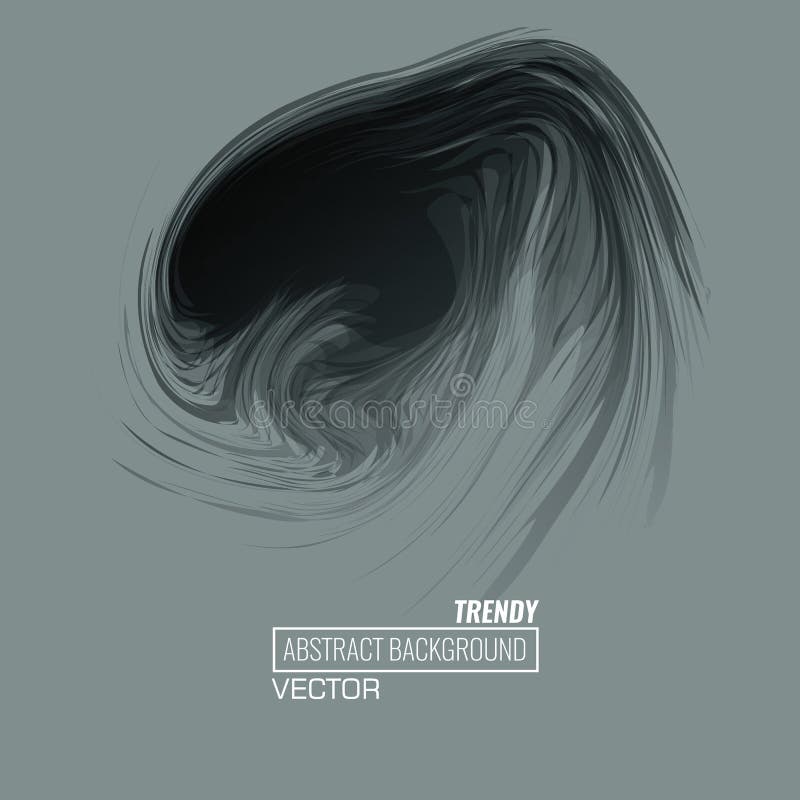 Magic Abstract Round Style Abstract Grayscale Background Vector. Stock ...