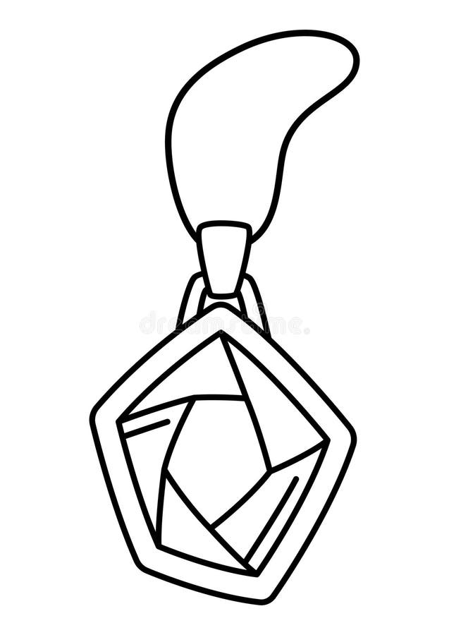 Magic Amulet Illustration. Witchcraft Alchemy Mystery Element Stock ...